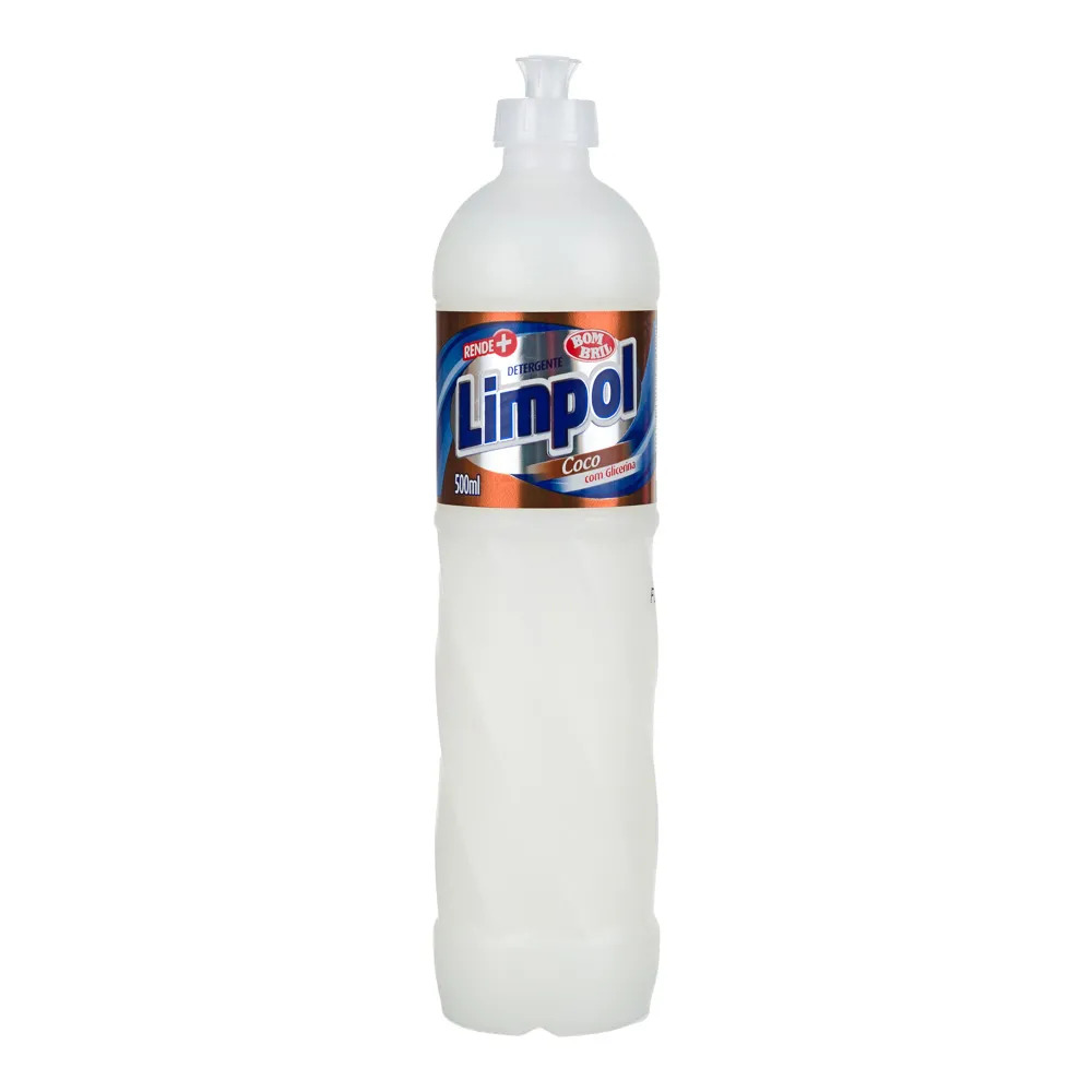 DETERGENTE LÍQUIDO LIMPOL DE COCO 500ML | Villa Lourdes